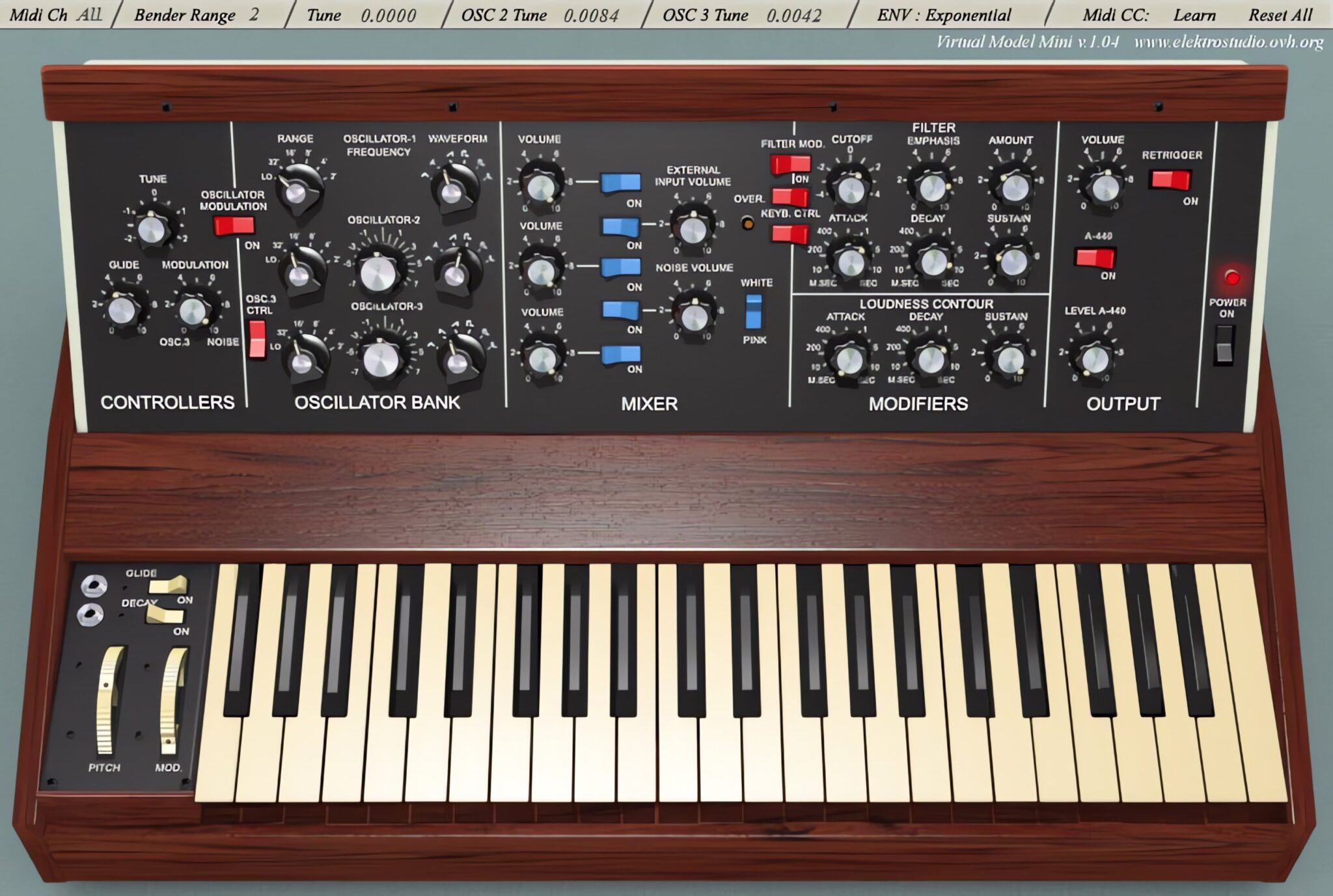 FREE Model Mini Analog Synthesizer VST (Windows)