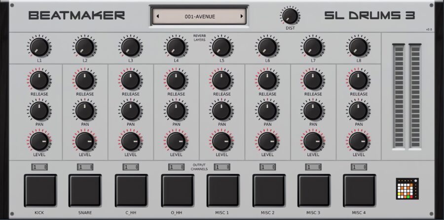 FREE SL Drums 3 VST Plugin w/ 75 Free Drum Kits (PC & Mac)