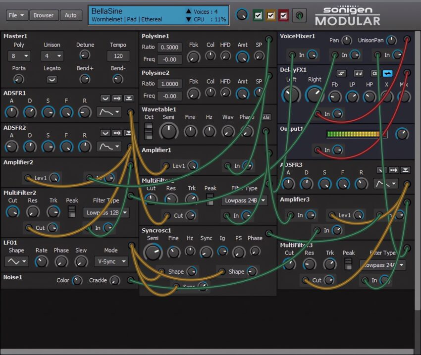 FREE Sonigen Modular Synth VST (Windows)