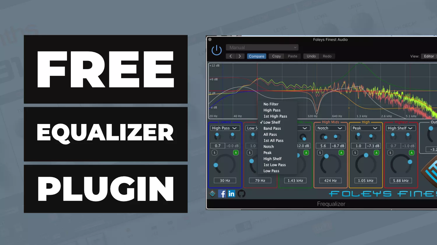 FREE Frequalizer Equalizer VST (Windows & Mac)