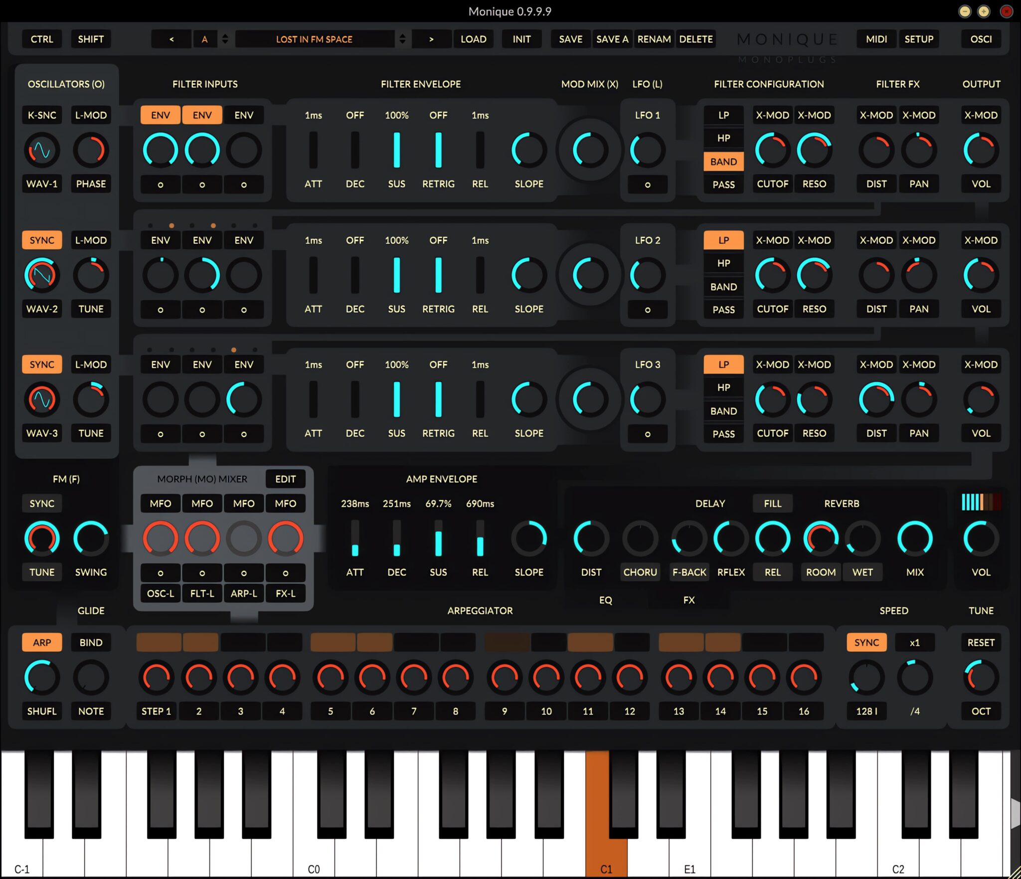 FREE Monique Synthesizer VST by Monoplugs (PC & Mac)