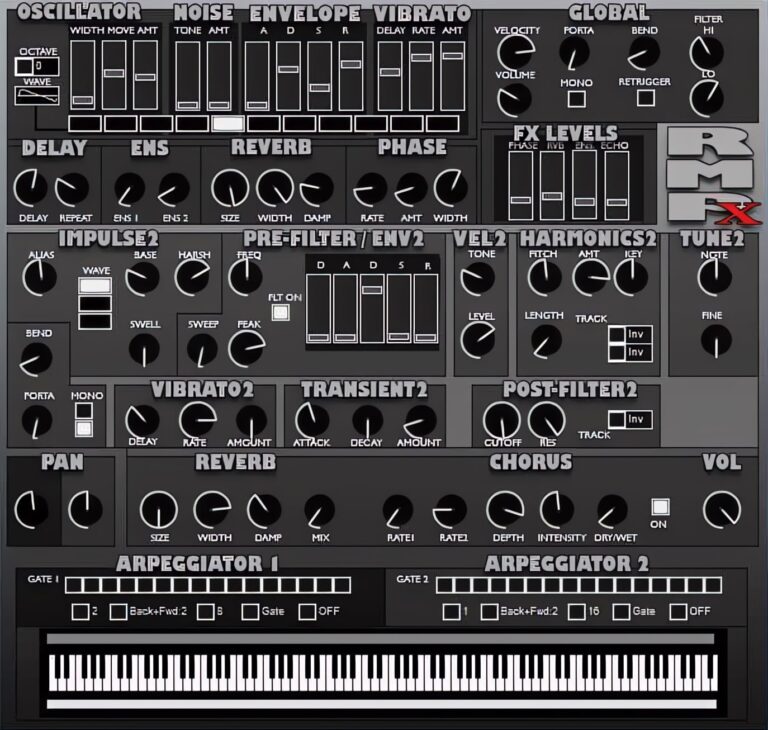 FREE RMPx Synthesizer VST by Krakli (Windows)