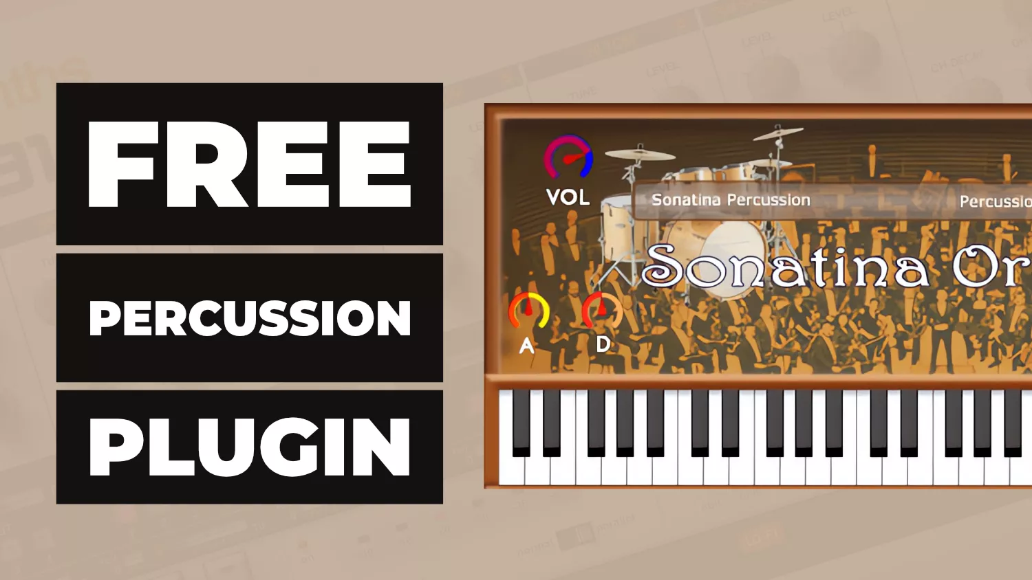 FREE Sonatina Percussion VST by Bigcat Instruments