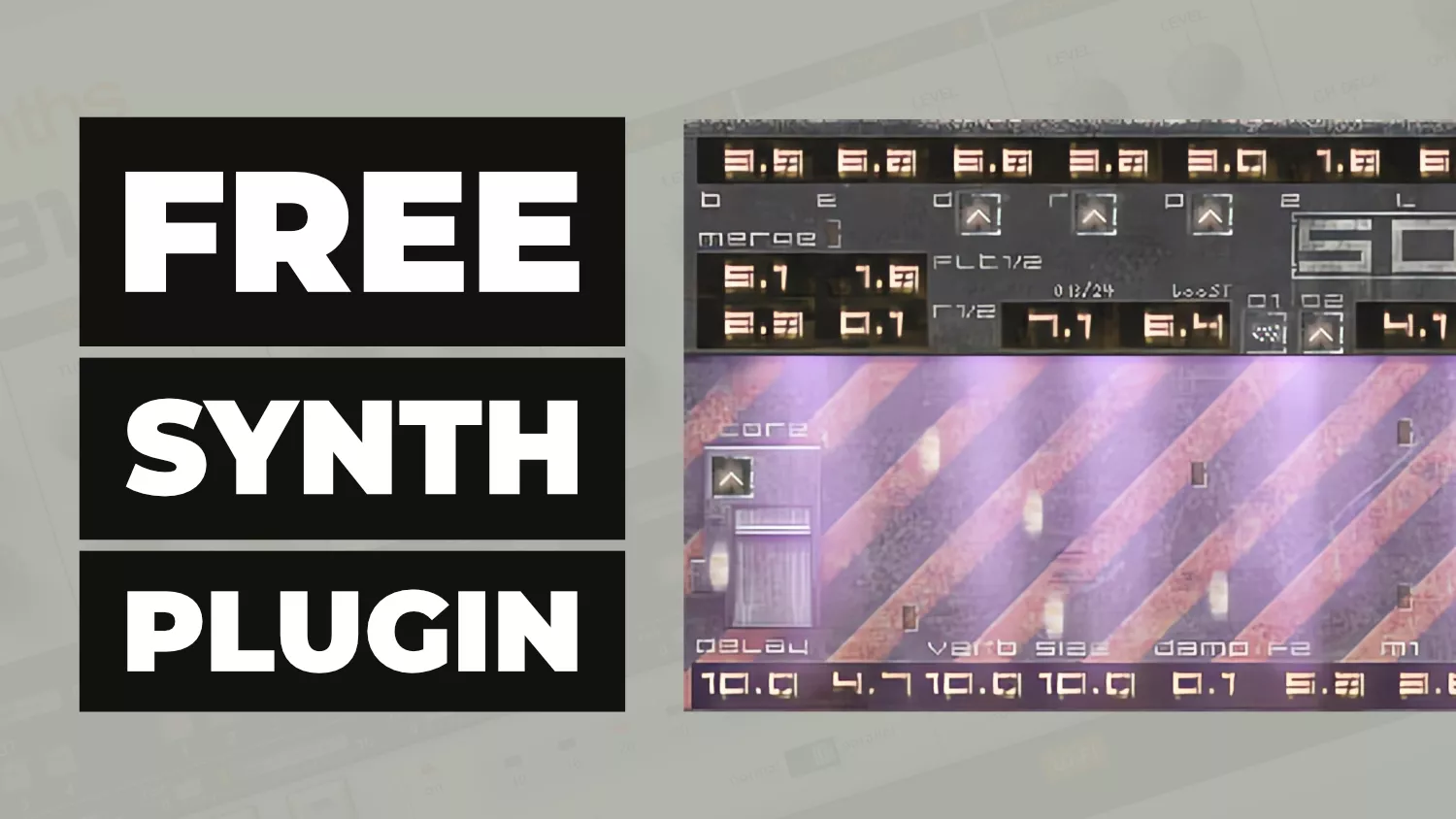 FREE Sophia Synthesizer VST by Audiobulb (Windows)