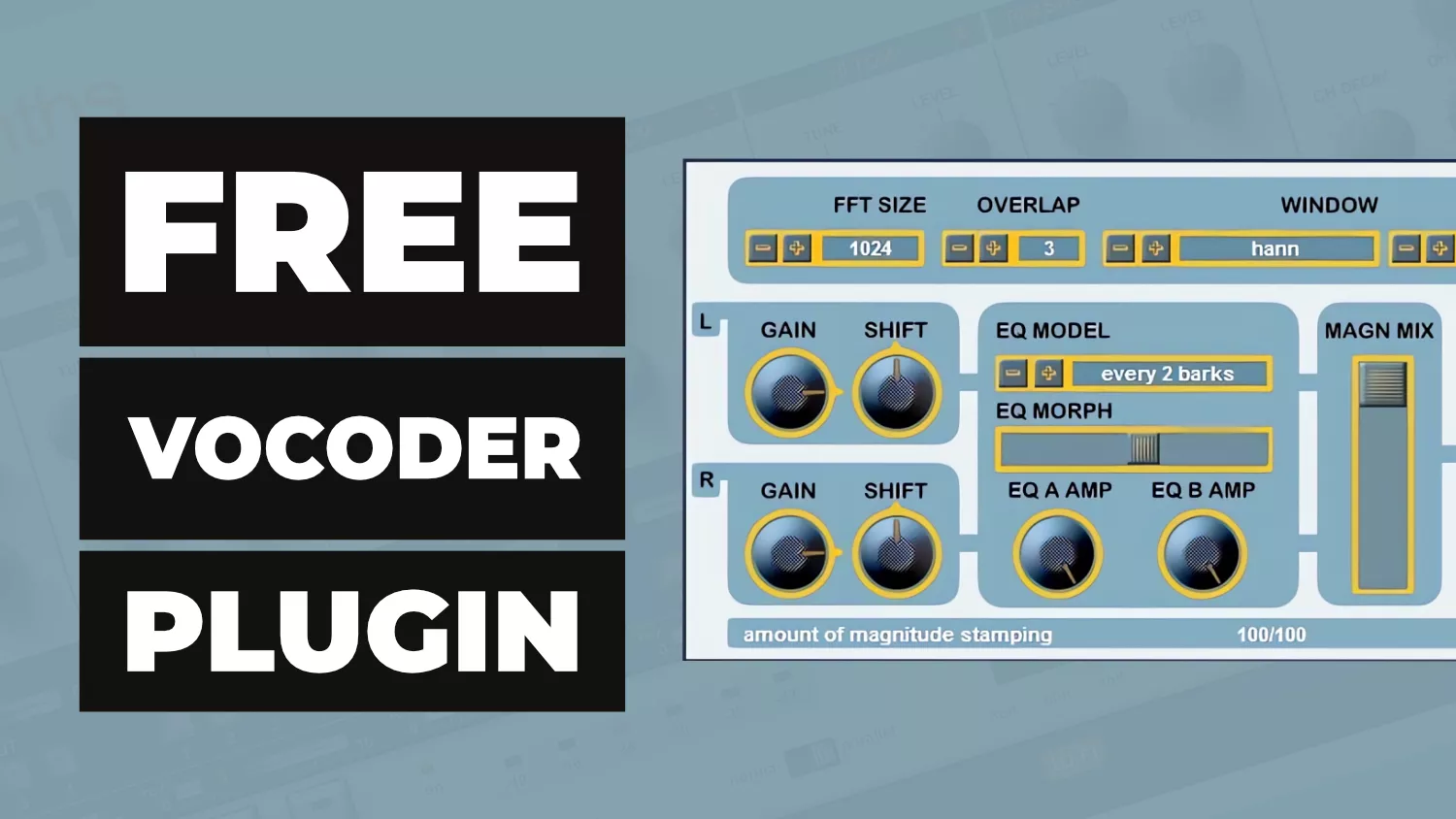 FREE Stempel Spectral Vocoder VST by AZ Audio (Windows)