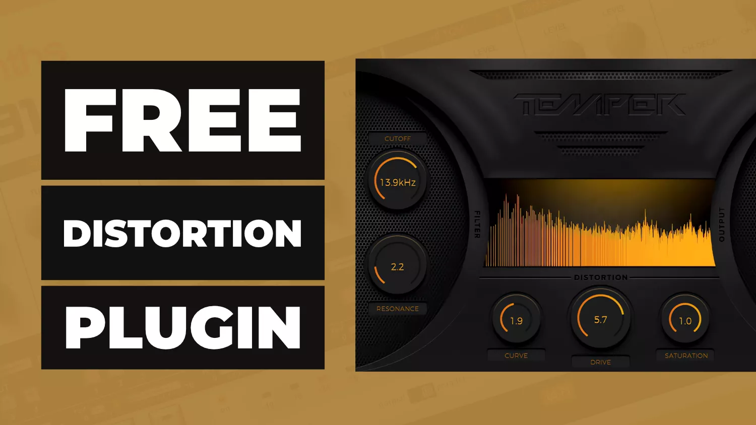 FREE Temper Distortion VST by Creative Intent (PC & Mac)