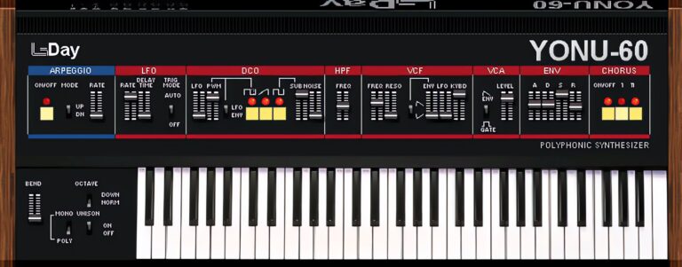 FREE Yonu60 Synthesizer VST by L-Day (Windows)
