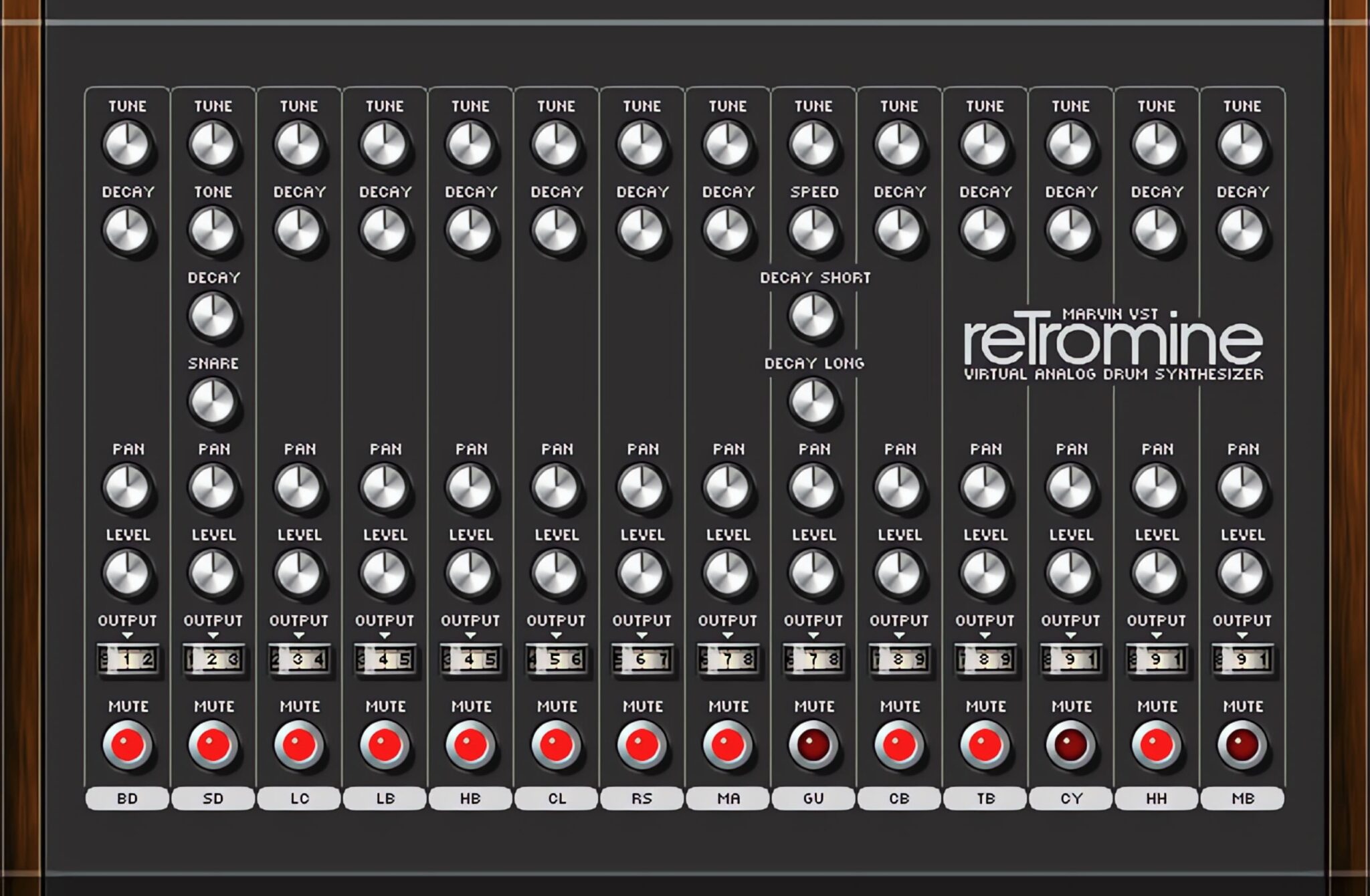 FREE reTromine Drum Synthesizer VST (Windows)