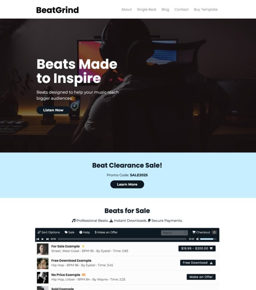 20 New Music Maker Theme Demo Styles